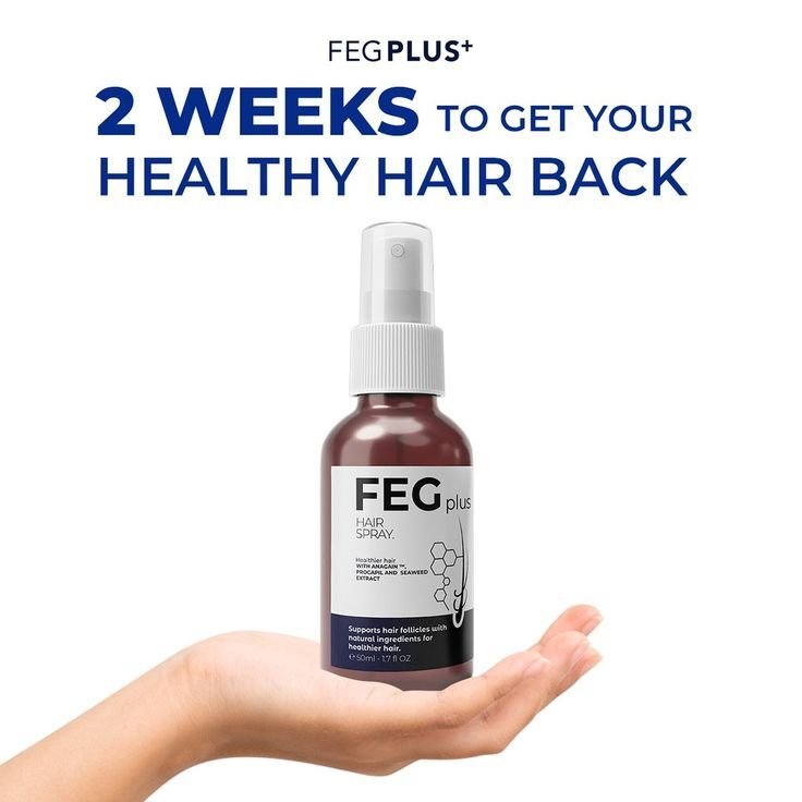 Original Feg Plus Hair Growth Serum - gulnaz.pk